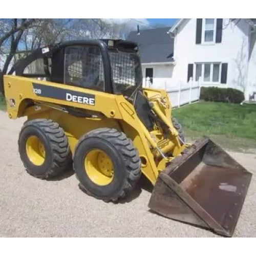 John Deere 325, 328 Skid Steer Loader Pdf Diagnostic, Operation and Te